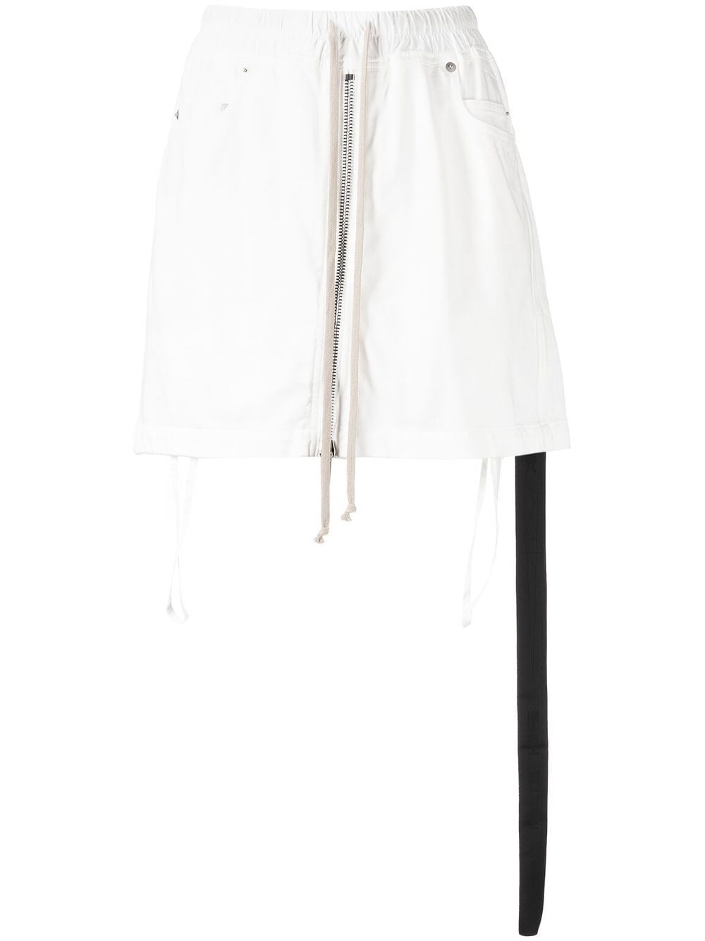 RICK OWENS Denim Mini Skirt