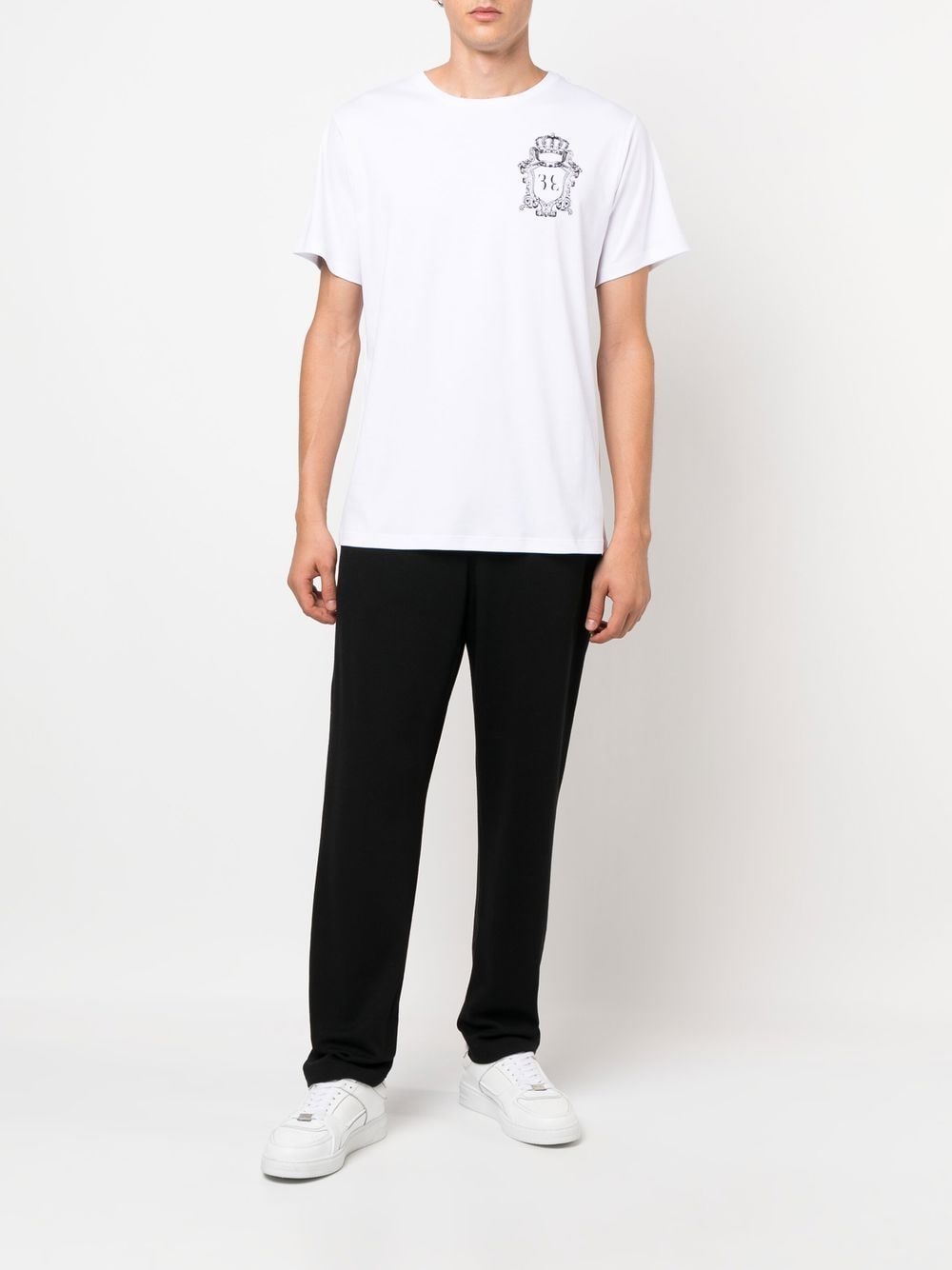 BILLIONAIRE embroidered-logo detail t-shirt