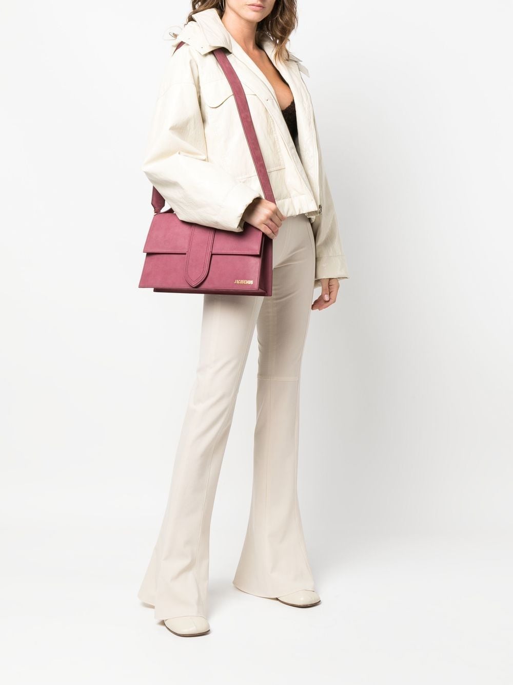 JACQUEMUS Le Bambinou Leather Tote