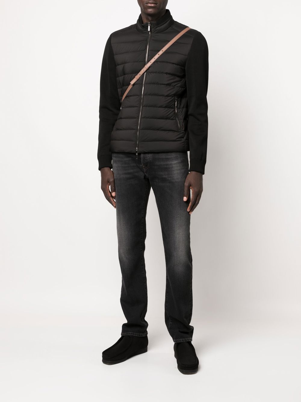 MOORER Moorer Padded Zip-Up Gilet