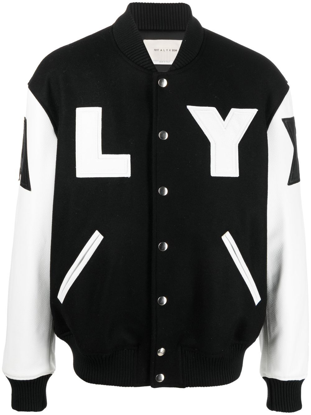 1017 ALYX 9SM 1017 ALYX 9SM Logo-Print Varsity Jacket