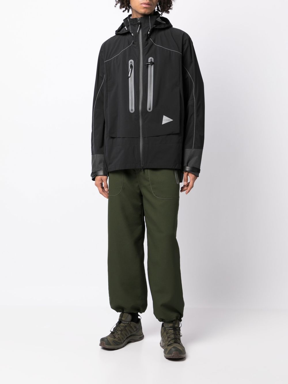 And Wander Pertex Shield Rain Jacket - Black - 29% Off | Editorialist
