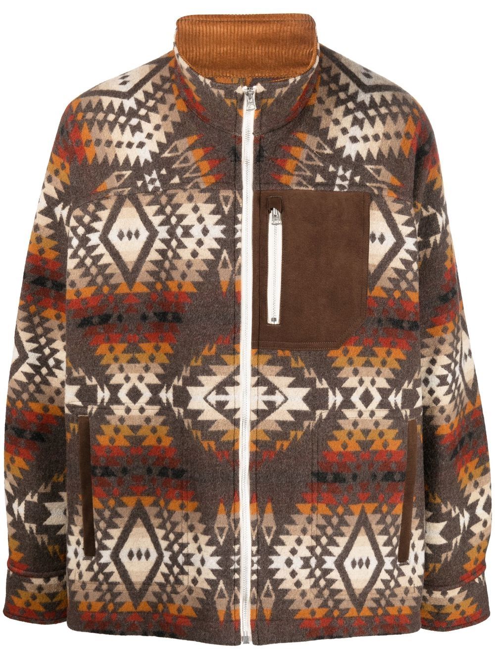 JW ANDERSON JW Anderson Faux-Fur Hooded Jacket