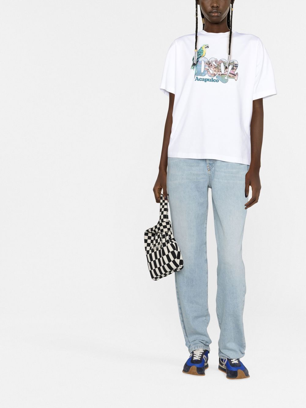 DSQUARED2 DSQUARED2 Graphic Print Short Sleeve T-Shirt