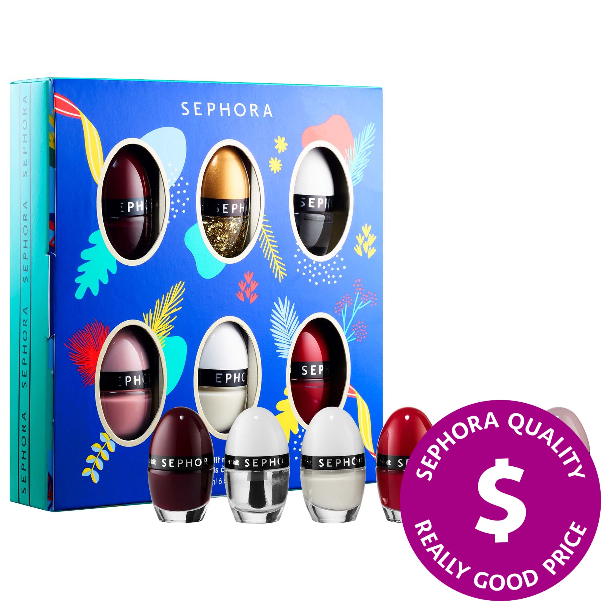 Sephora Collection Mini Color Hit Nail Polish Set - One-Color
