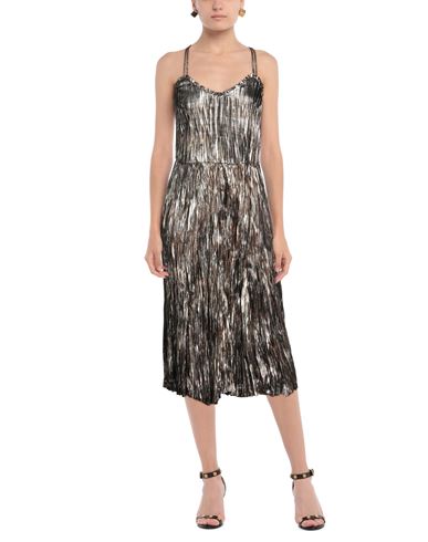 TRUSSARDI Metallic Midi Dress