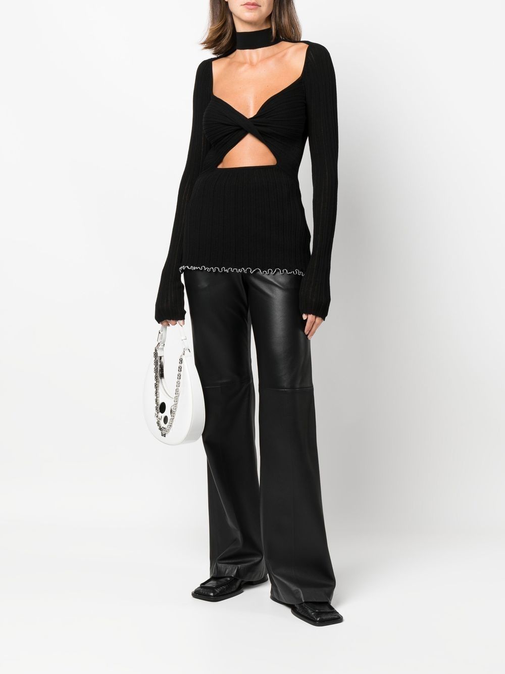 3.1 PHILLIP LIM 3.1 Phillip Lim Cut-Out Knitted Top