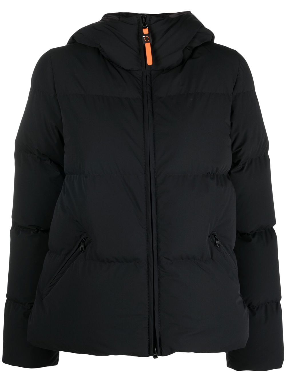 Aspesi Hooded Padded Jacket In Black 50% Off Editorialist
