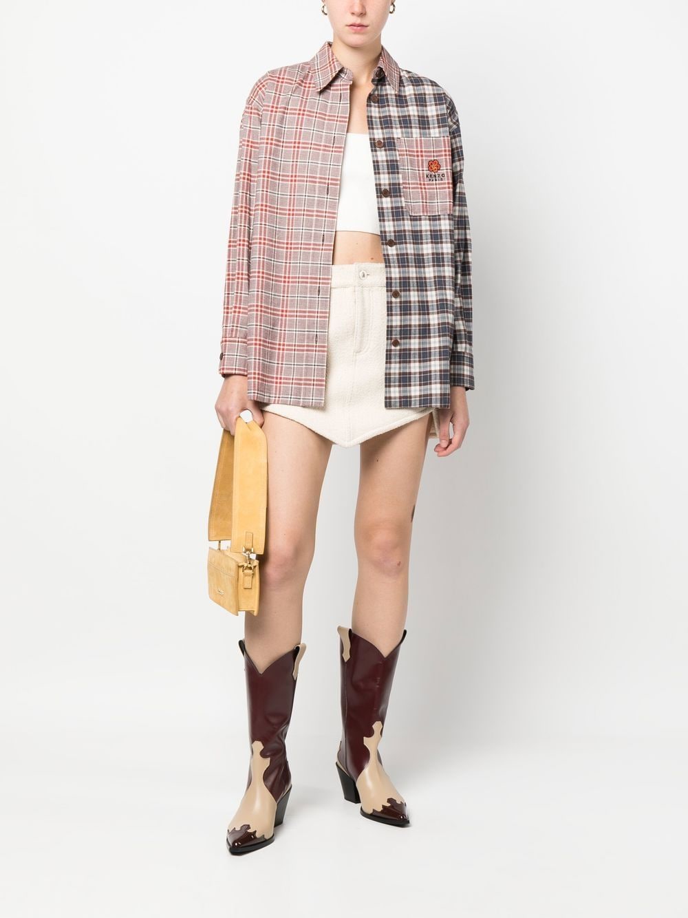 KENZO Kenzo Mix-Print Shirt