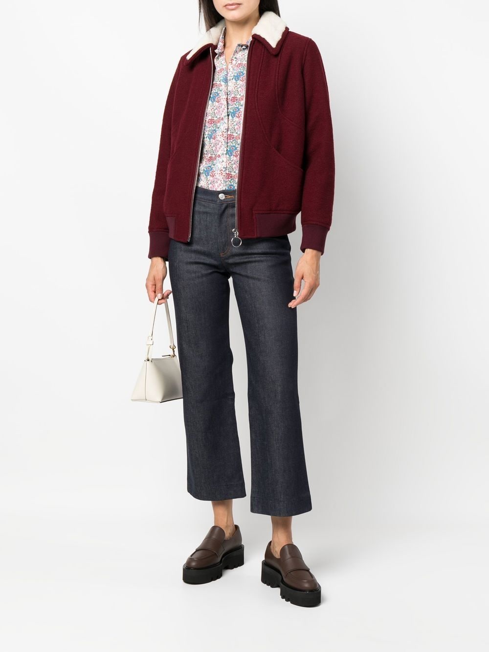 A.P.C. A.P.C. Mid-Rise Cropped Jeans