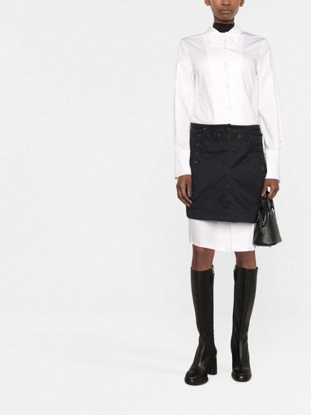 MAISON MARGIELA Maison Margiela Cotton Gabardine Bodice Top