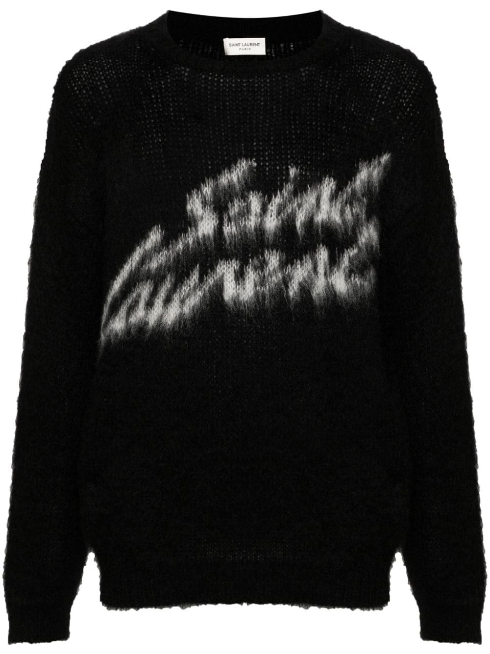Saint Laurent 90s Sweater - Black | Editorialist