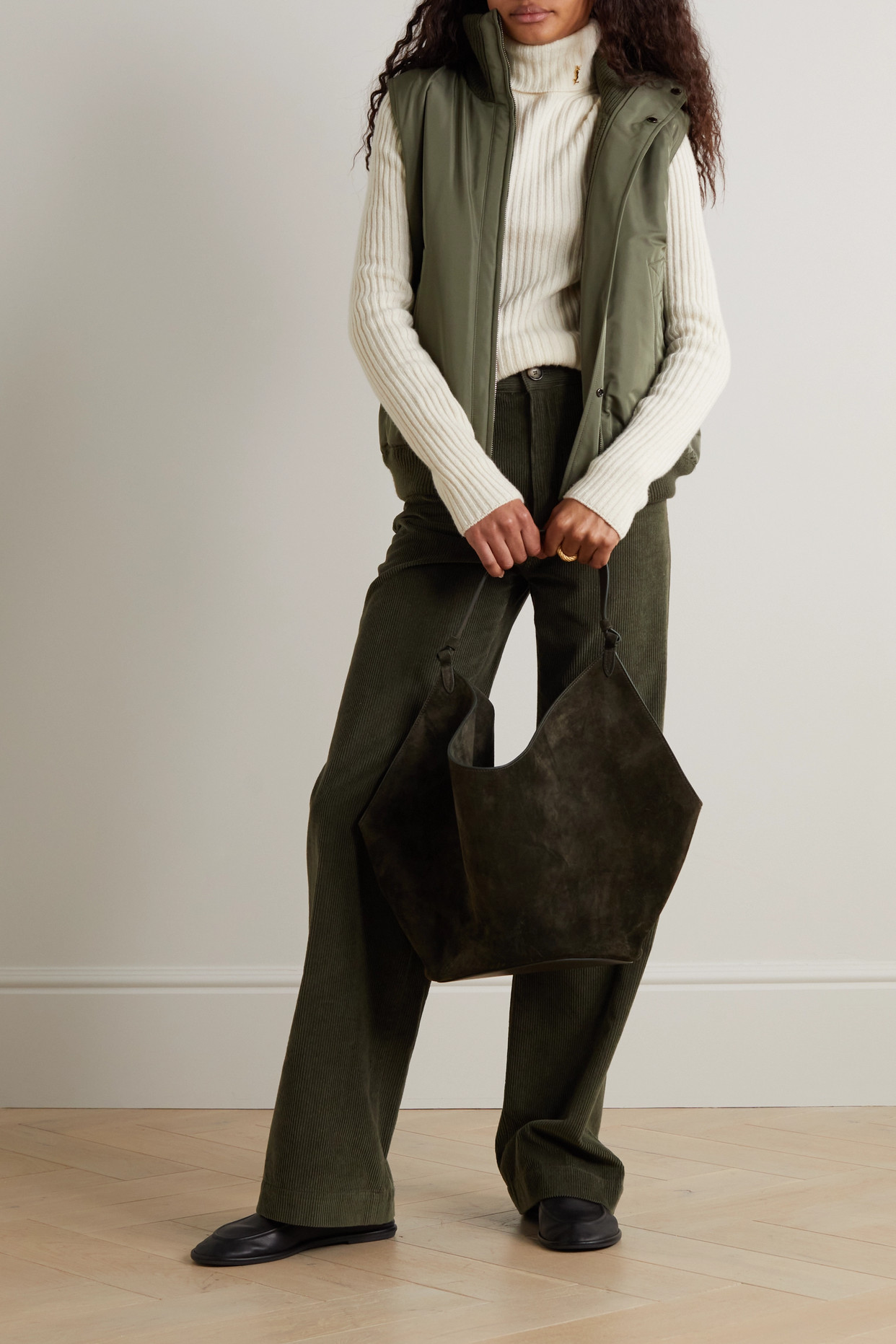 LORO PIANA Loro Piana Everdeen Padded Shell and Silk-Blend Vest