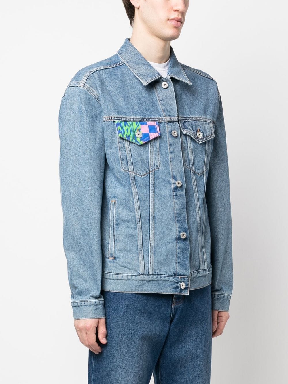 COUNTY OF MILAN Marcelo Burlon County of Milan Denim Jacket