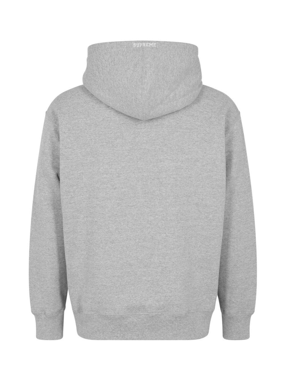 Supreme S Logo Drawstring Hoodie - Grey | Editorialist