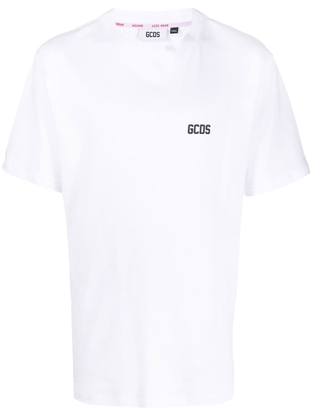 GCDS logo-print cotton t-shirt