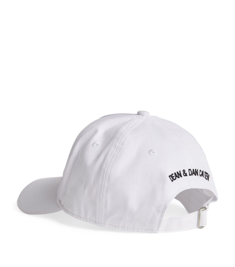 Dsquared2 Lunar New Year Bunny Baseball Cap In White - 35% Off