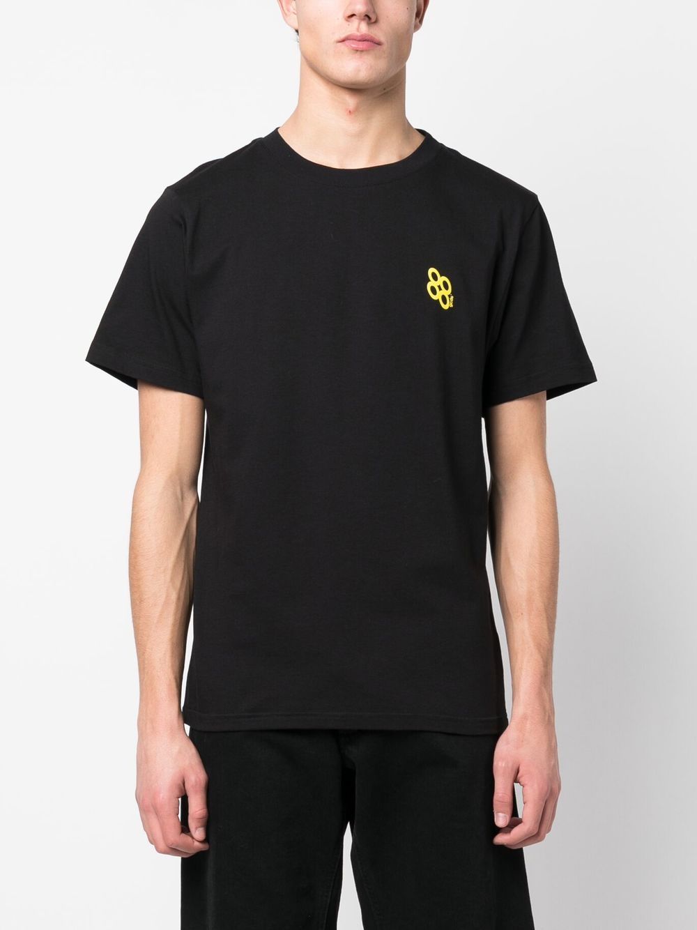 GCDS graphic-print cotton t-shirt