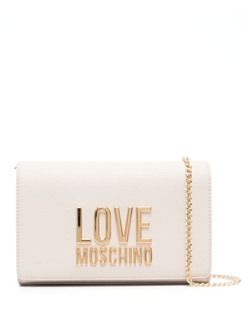 MOSCHINO Logo-Plaque Shoulder Bag