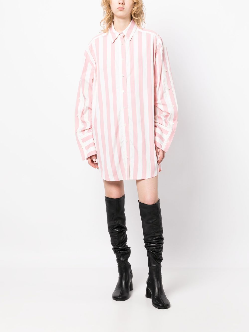 MONSE Striped Shirt Dress