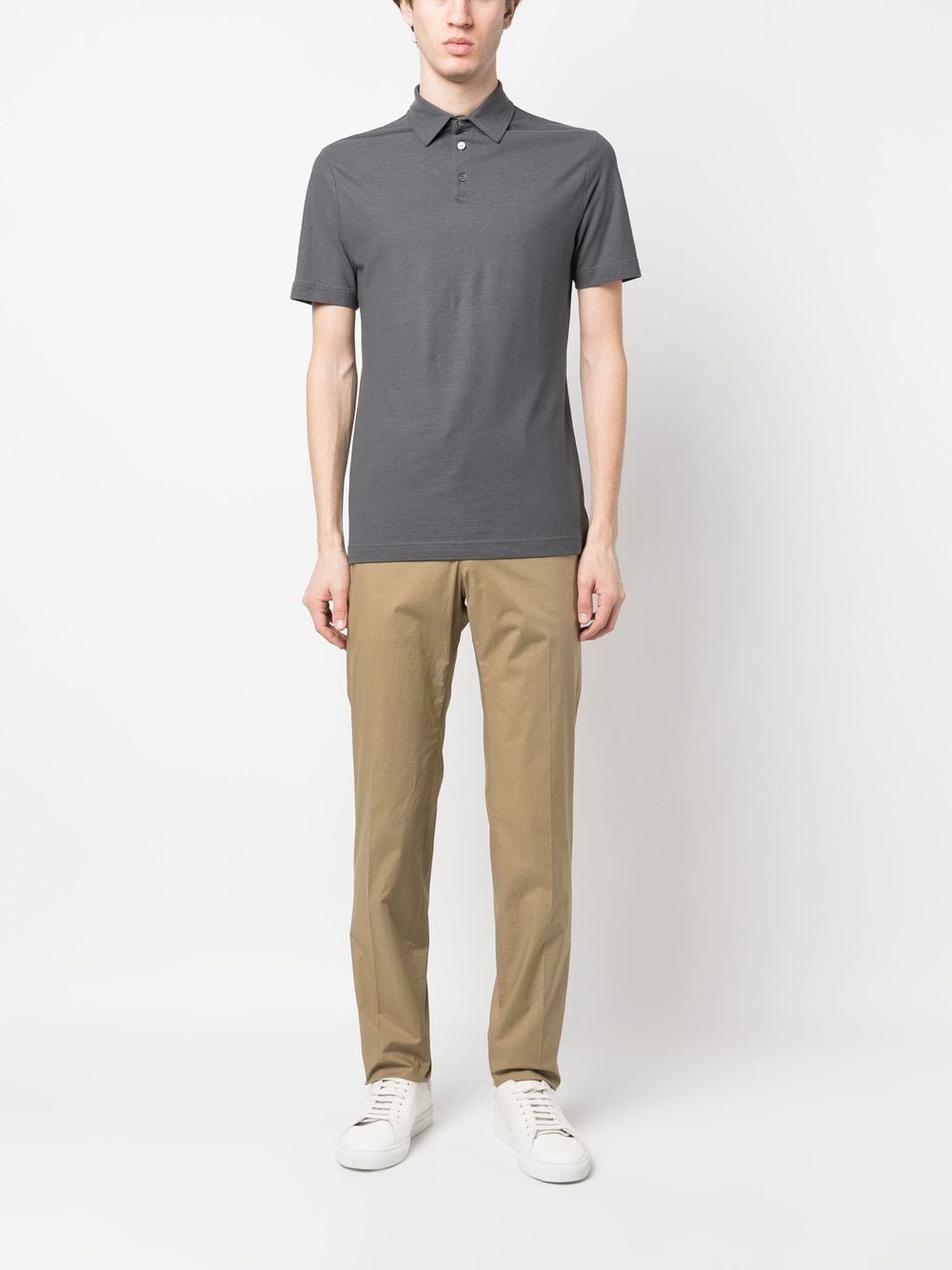 ZANONE ice cotton polo shirt