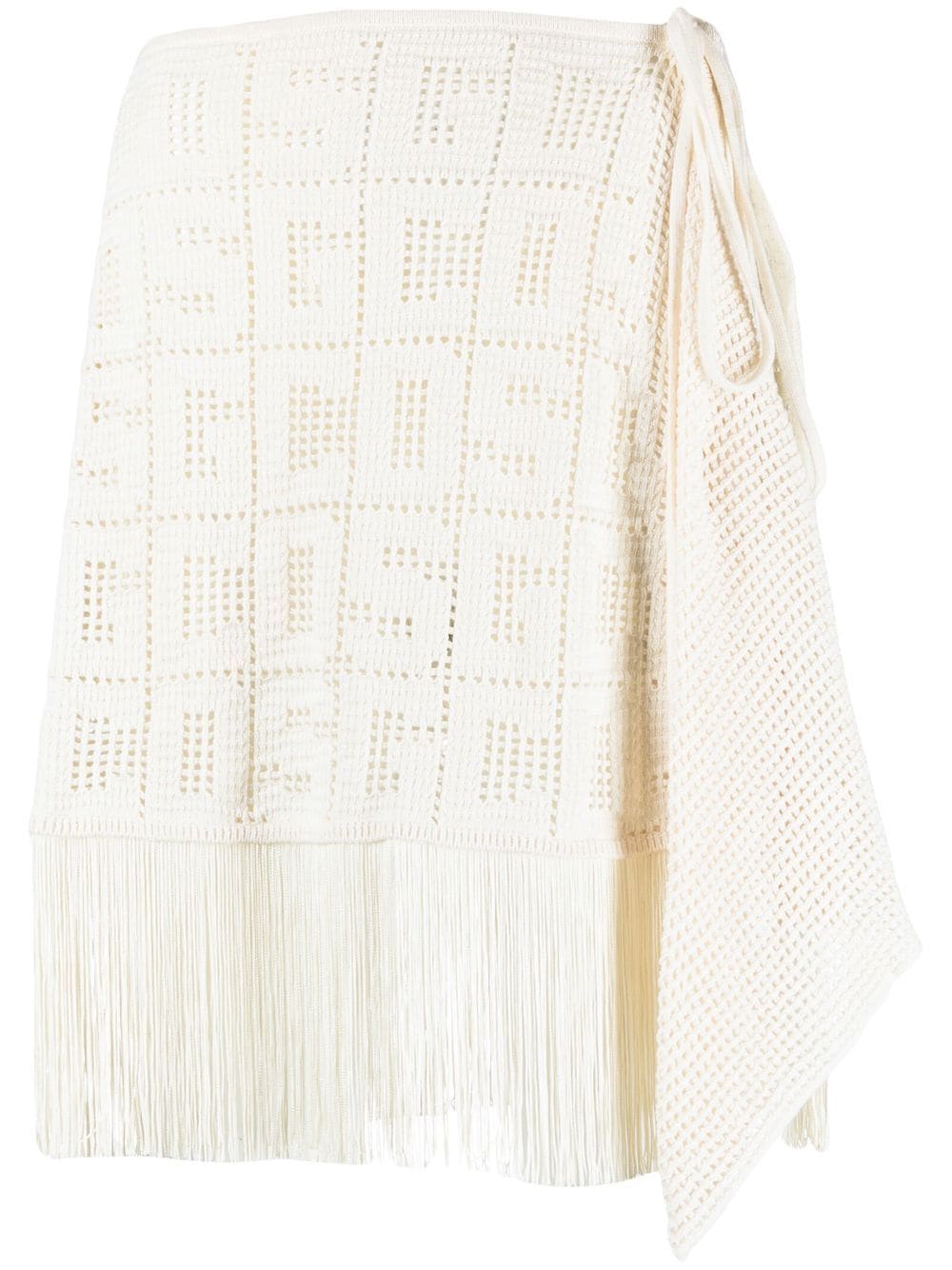 GCDS GCDS Crochet Monogram Mini Skirt