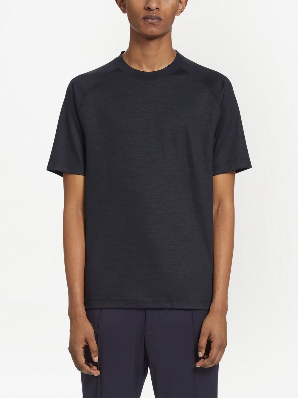 ZEGNA high performance wool t-shirt