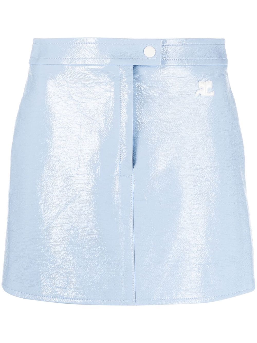 COURREGES Courrèges Logo-Embroidered Miniskirt