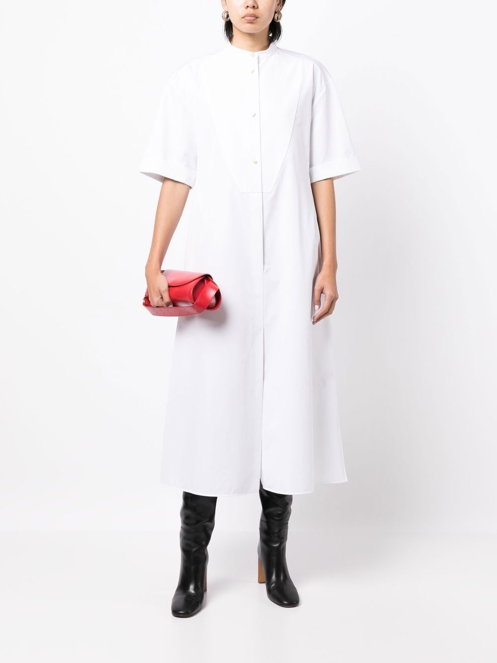 JIL SANDER Jil Sander Cotton Shirt Dress