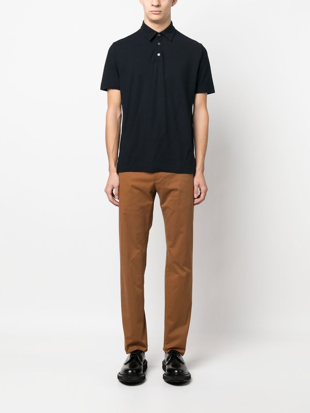 ZANONE ice cotton polo shirt