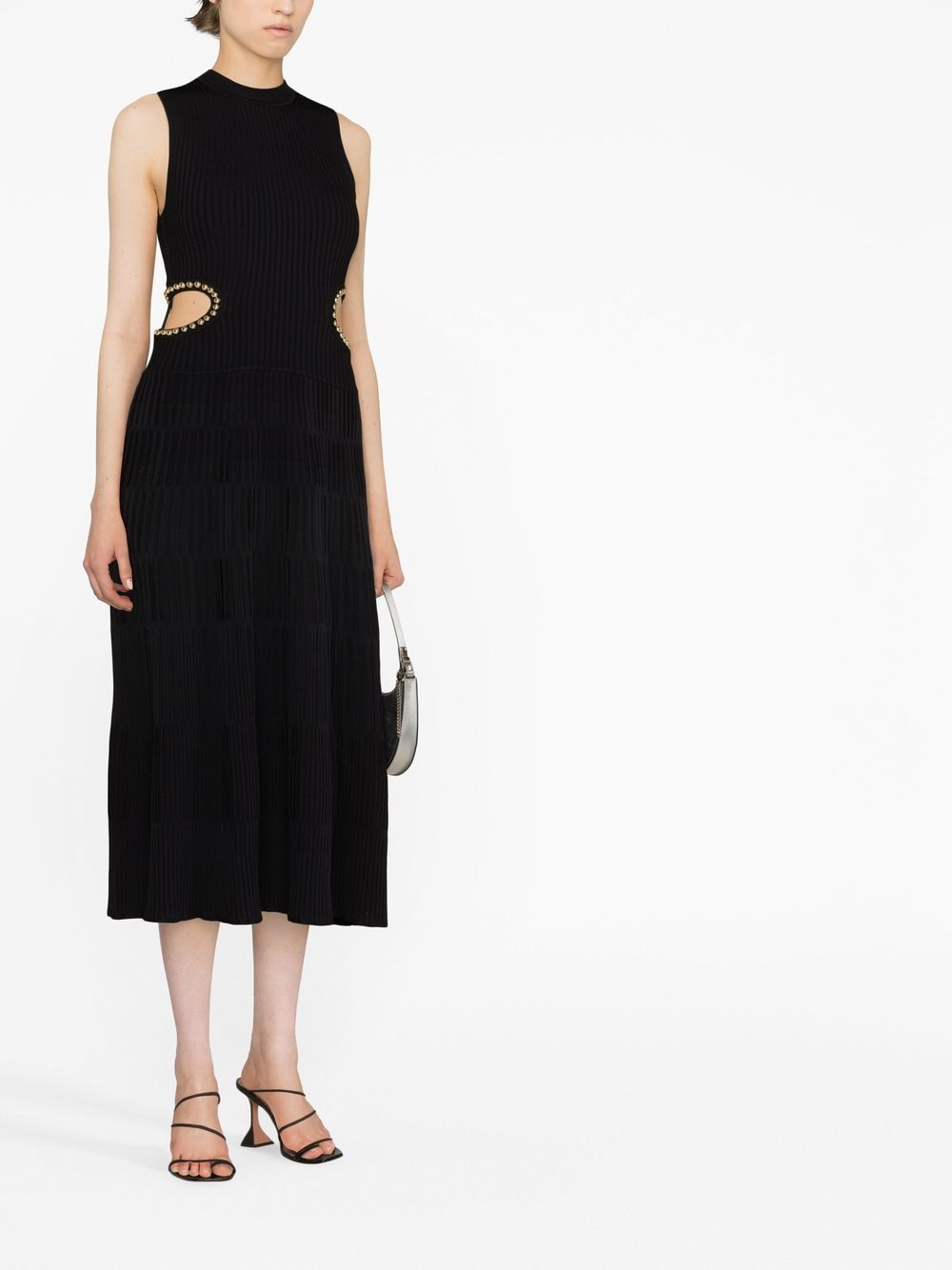 SIMKHAI Simkhai cut-out knitted dress