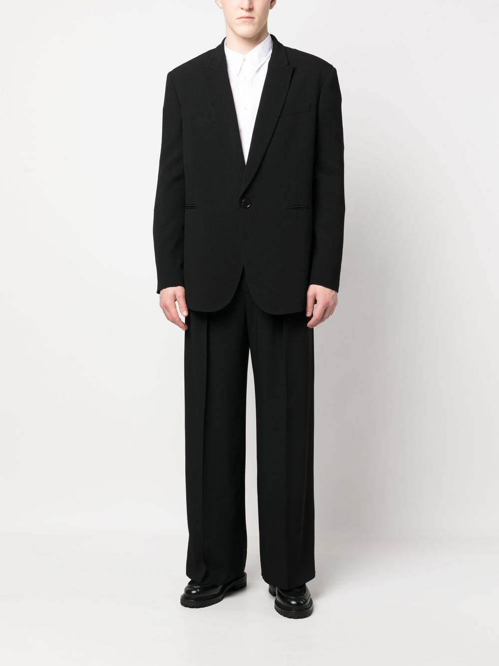 ASPESI ASPESI High-Waisted Wide-Leg Trousers