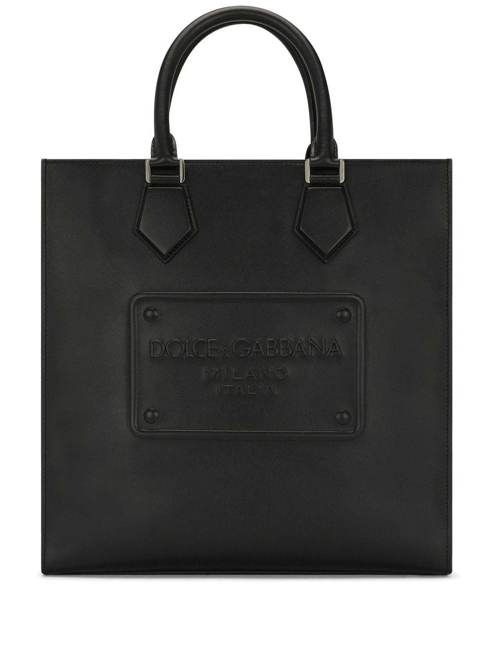 DOLCE & GABBANA Dolce & Gabbana Leather and Fabric Jacket with Hood