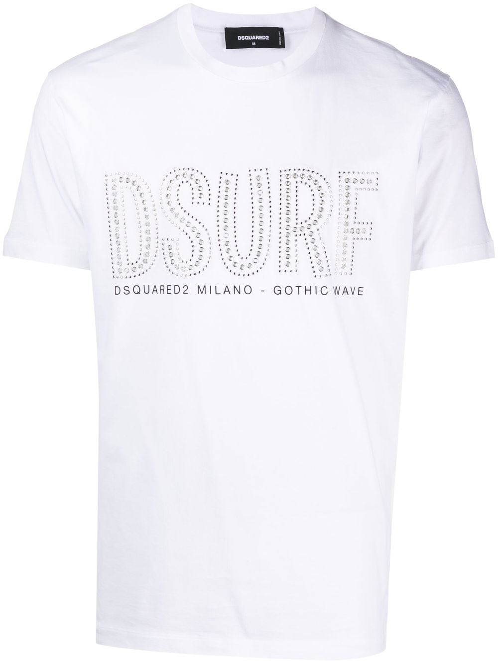 DSQUARED2 logo-studded short-sleeve t-shirt