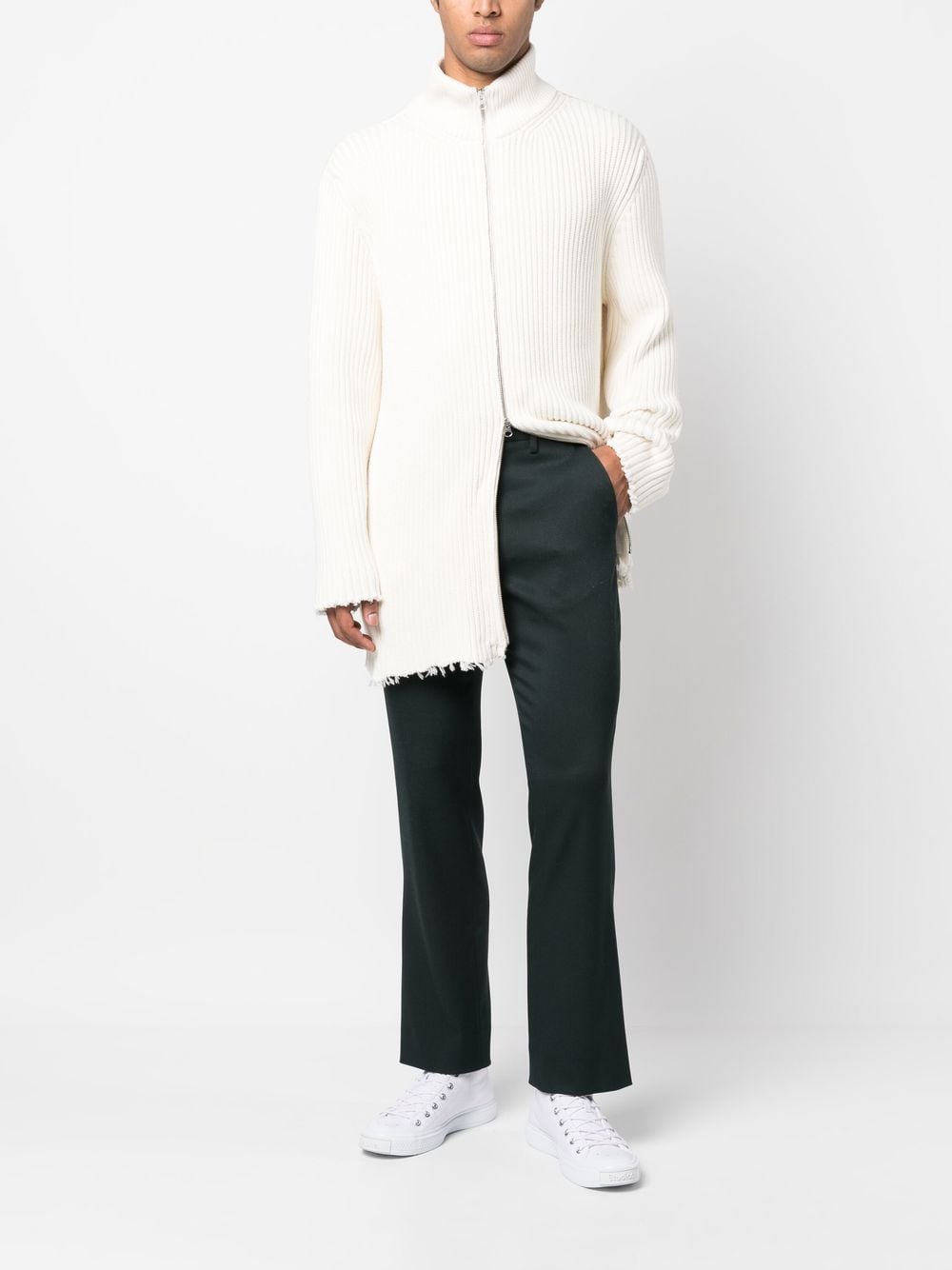 MAISON MARGIELA MM6 Maison Margiela Slim-Cut Leg Trousers
