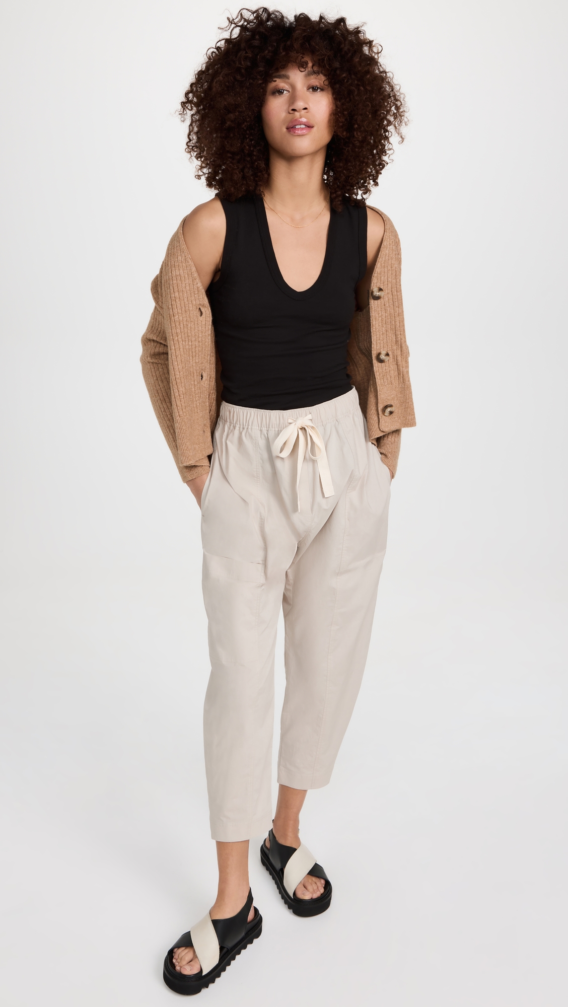 ENZA COSTA Enza Costa Supima Cotton Essential Tank