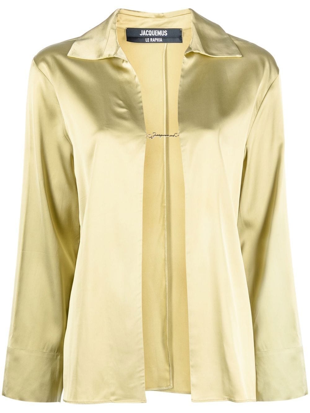 JACQUEMUS Jacquemus Logo Plaque Blouse