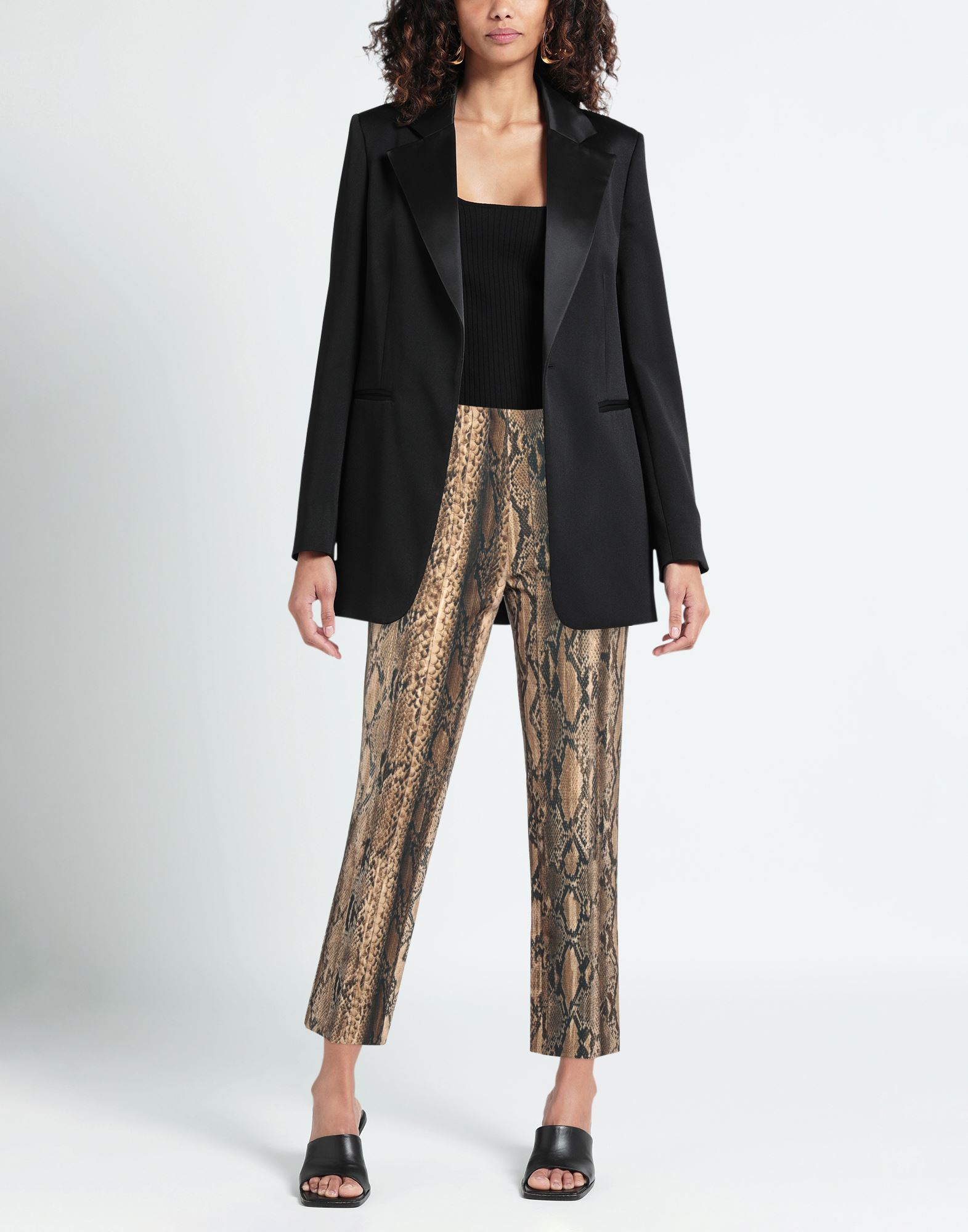 JUST CAVALLI JUST CAVALLI Animal Print Tapered Pants