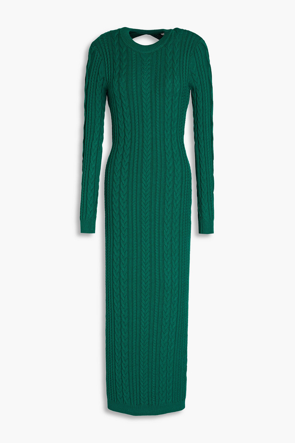 Buy Ronny Kobo Eire Open-back Midi Dress - Emerald At 80% Off