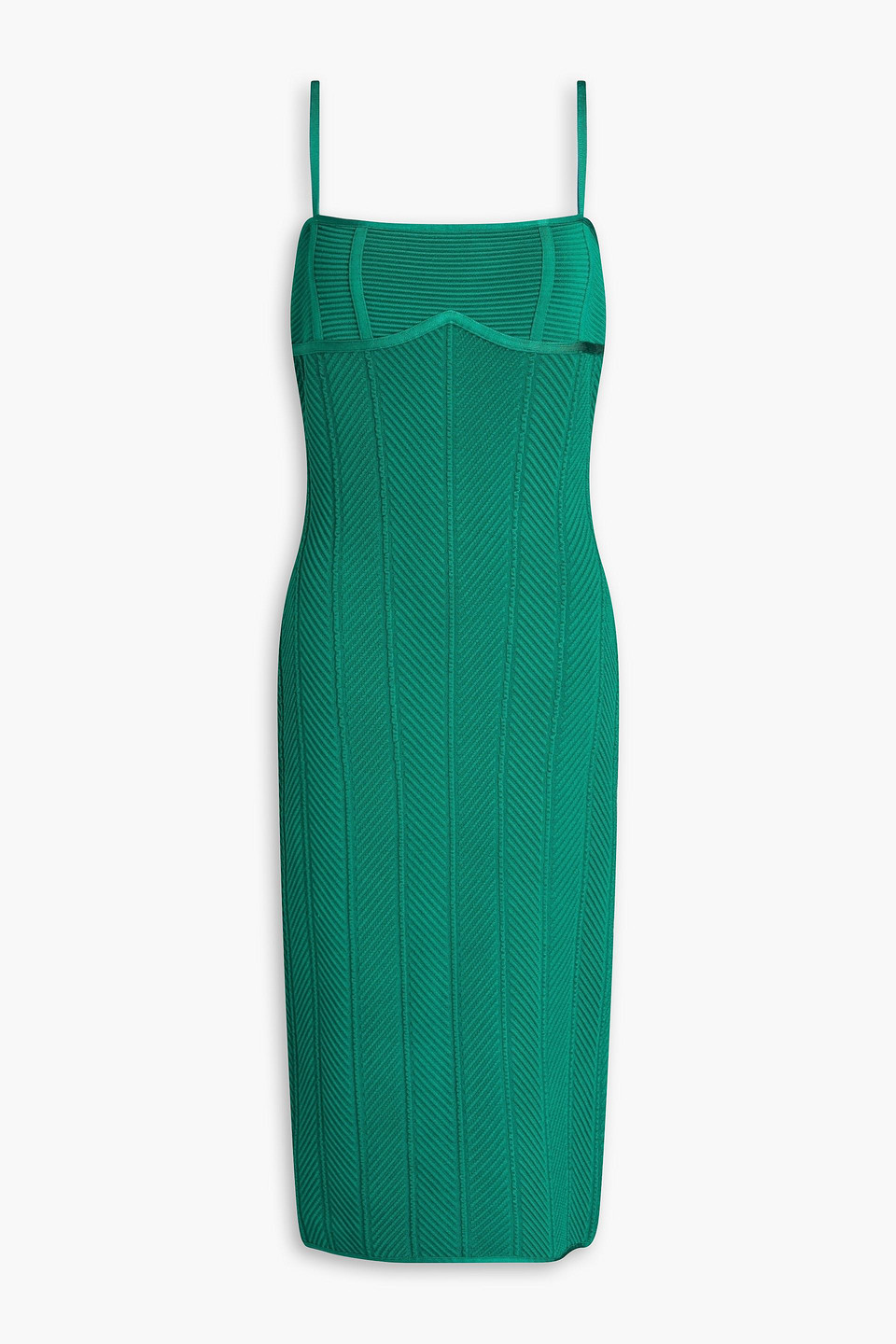 emerald green bandage dress Emerald Bandage Dress – SnazzyCLOZET main image 1