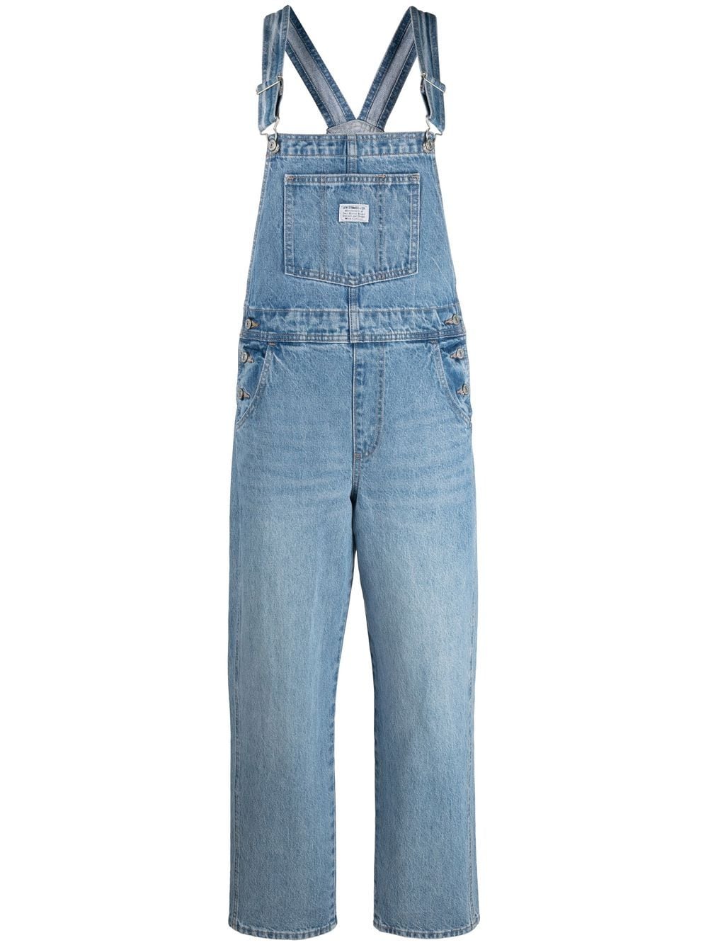 Sacai X Levi'S Denim Jumpsuit - Indigo | Editorialist