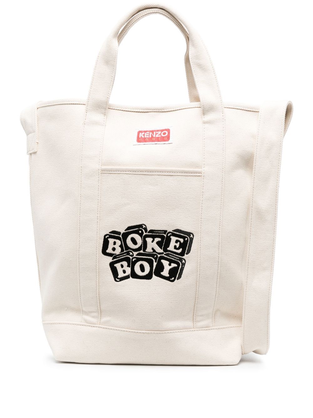 KENZO Kenzo Logo-Patch Tote Bag