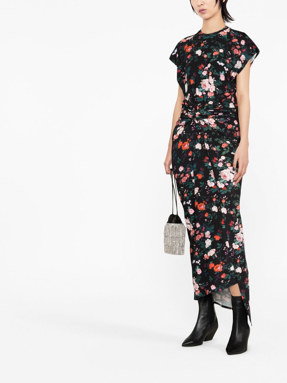 PACO RABANNE Rabanne Floral-Print Maxi Dress