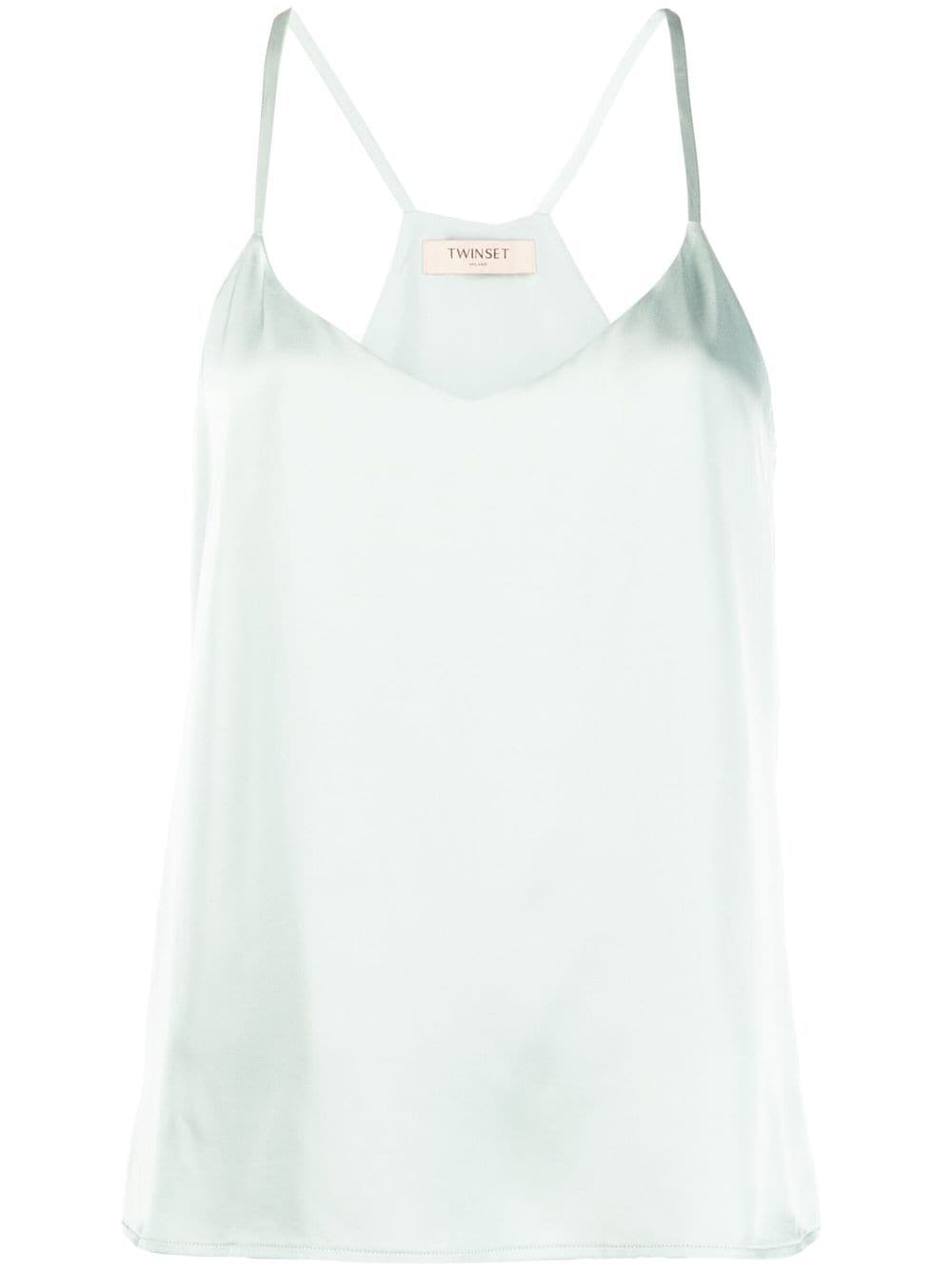 TWINSET TWINSET Logo-Plaque Satin Camisole