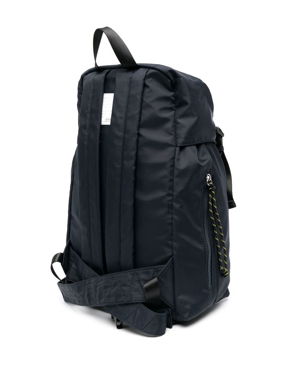 A.P.C. Treck Logo-Patch Backpack - Blue | Editorialist