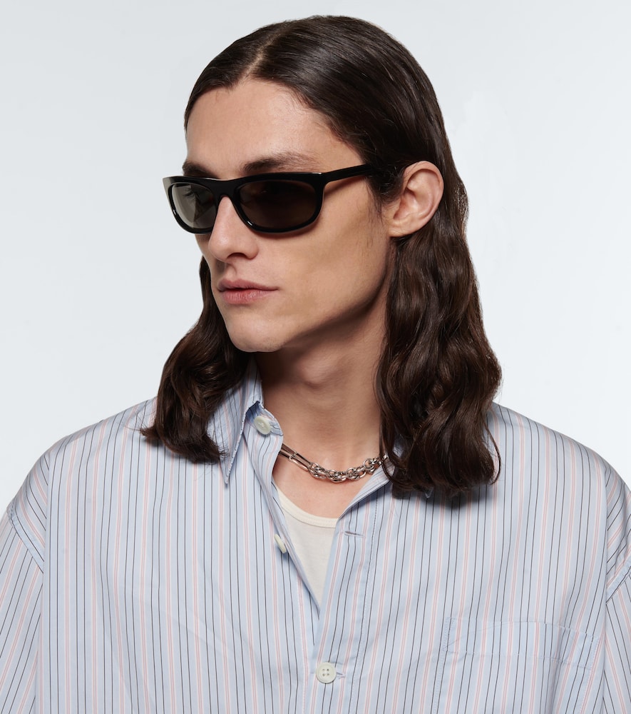 Our Legacy Shelter Rectangular Sunglasses - Black | Editorialist