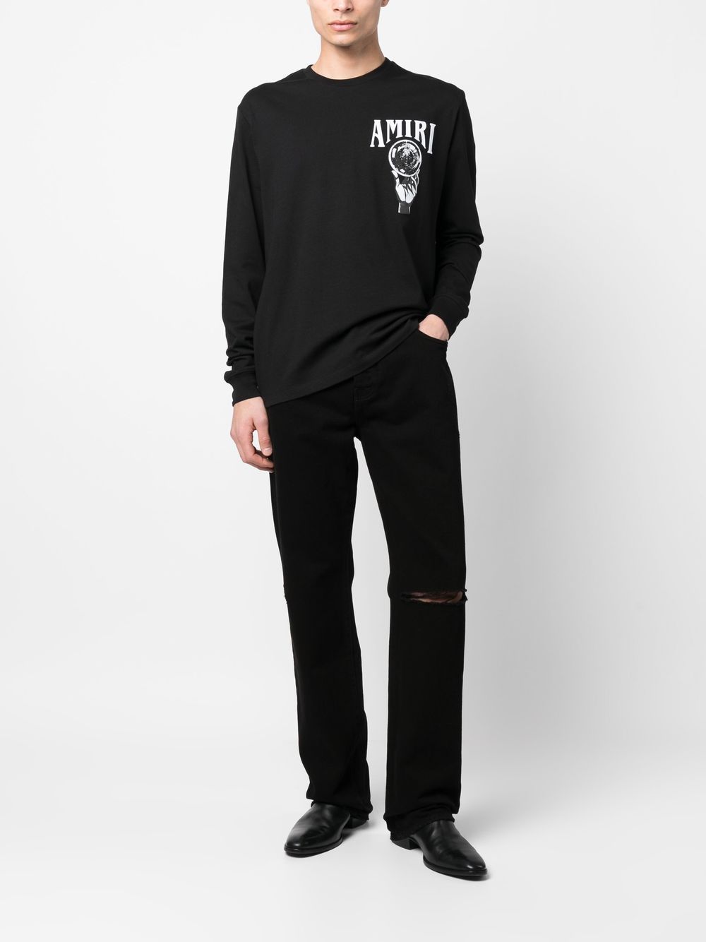 AMIRI Five-Pocket Straight Jeans