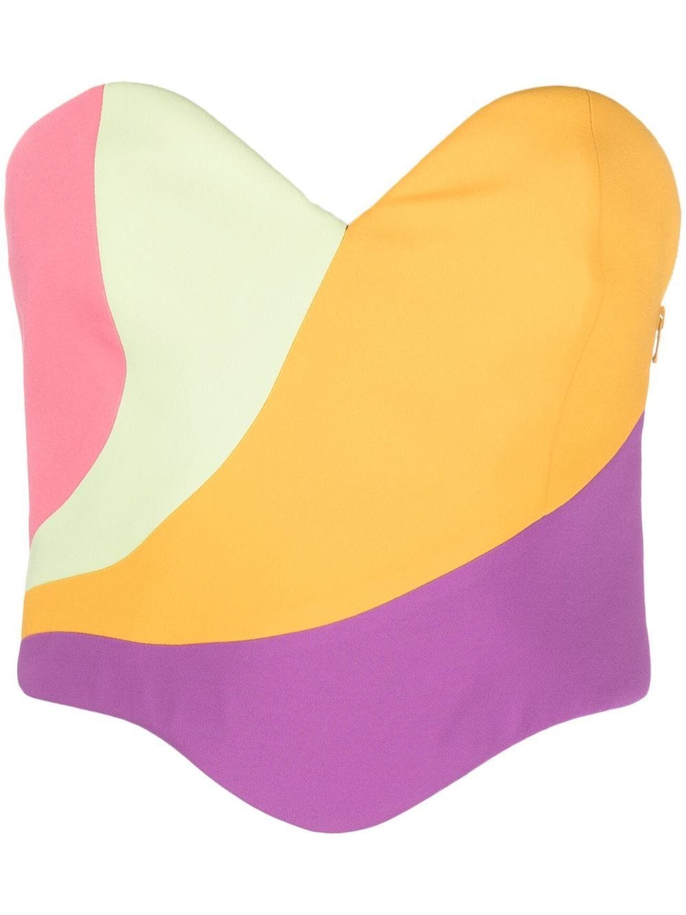 MOSCHINO Moschino Colour-Block Bustier Top