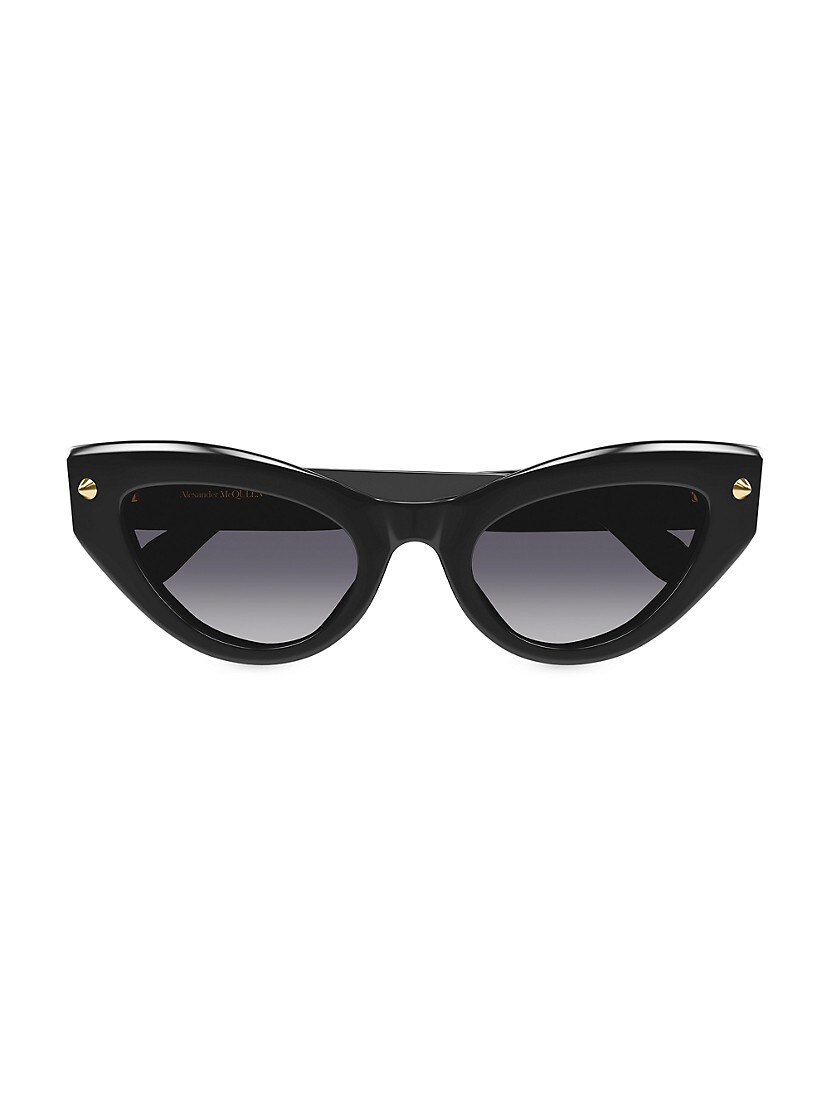 Alexander Mcqueen 52mm Spike Studs Cat Eye Sunglasses  display picture 2