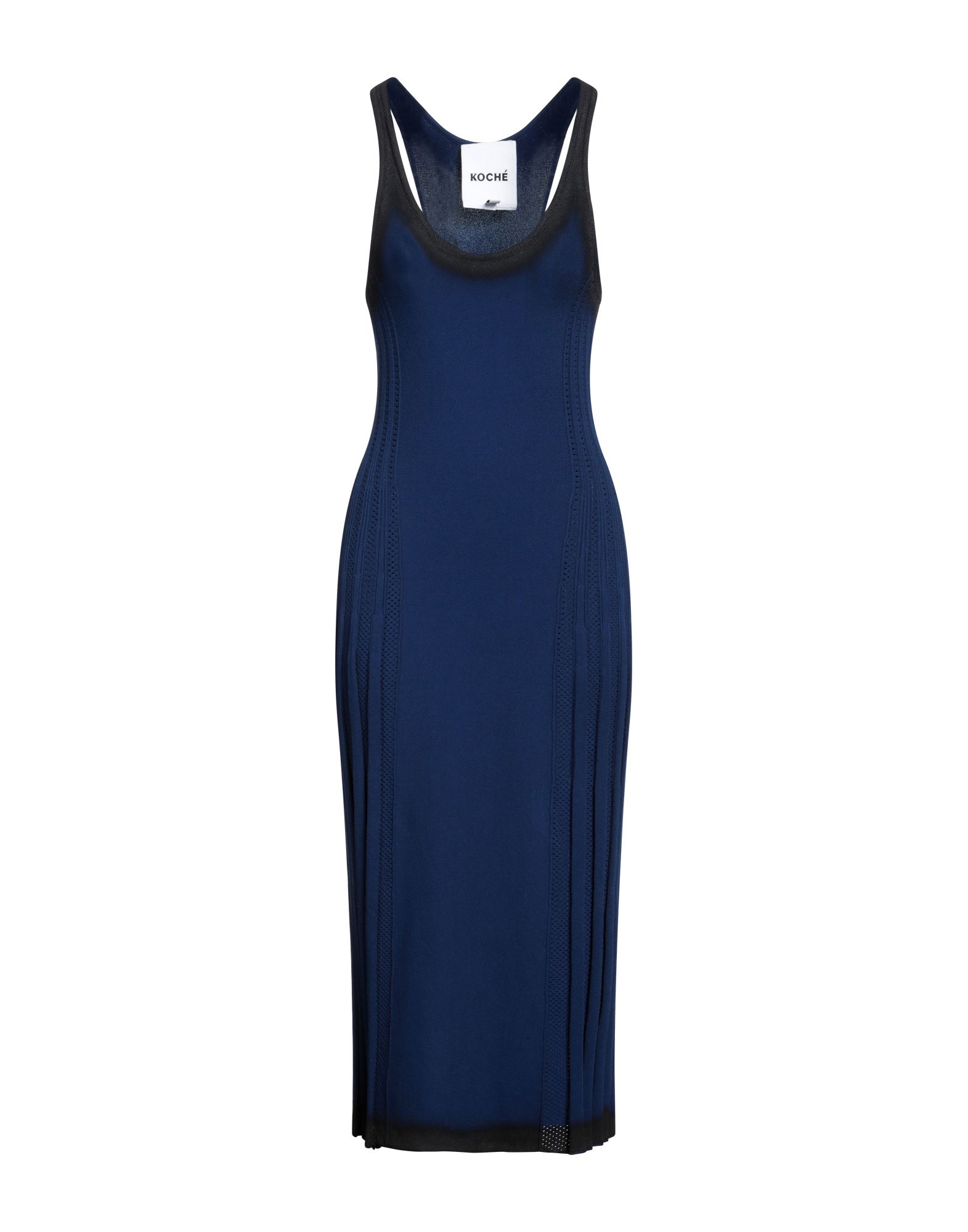 Koché Viscose Dress In Blue - 55% Off | Editorialist